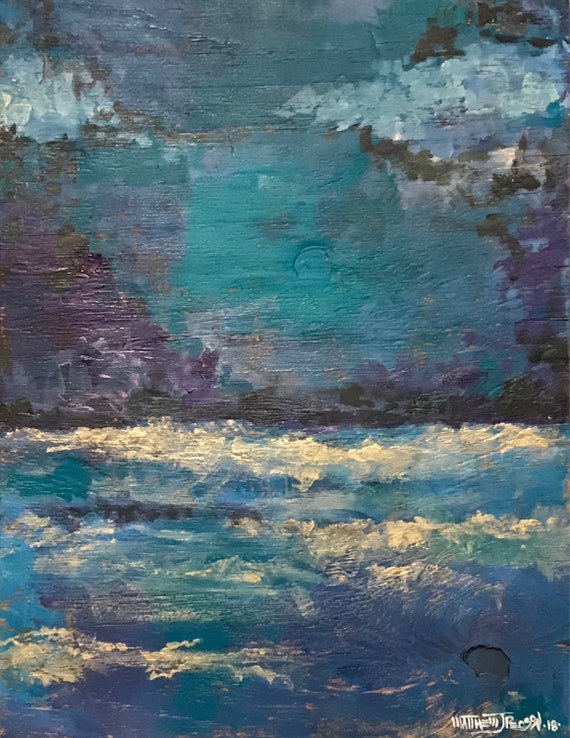 Matt Blue Art Paints