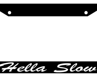 Slow License Plate | Etsy