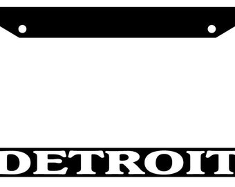 Detroit Plate | Etsy