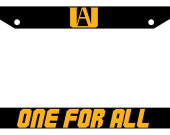 My Hero License Plate | Etsy