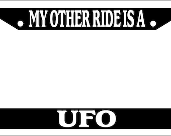 Ufo License Plate Frame | Etsy
