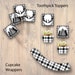 Black and White Plaid Country Themed Printable Instant Download Party ...