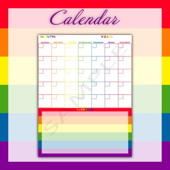 Paper Paper & Party Supplies Calendars & Planners Calendar & Lined ...