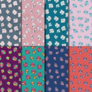 Abstract Mix & Match Digital Paper. Instant Download for Craft Projects ...