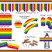 Rainbow Printable Instant Download Birthday Party Kit With Editable ...