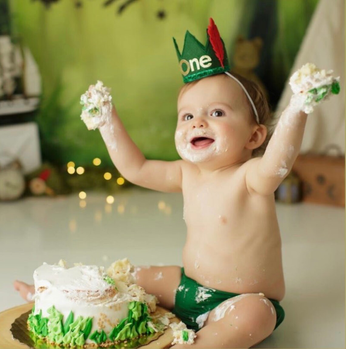 Peter Pan First Birthday Outfit - Etsy