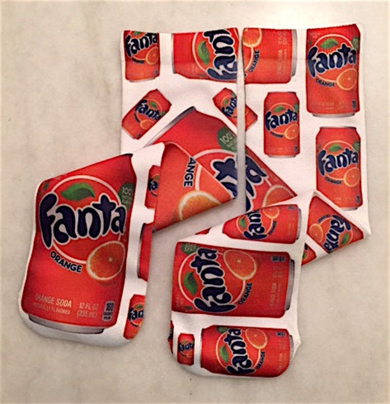 Fanta Orange Soda Pop Wrap-around Design - Etsy