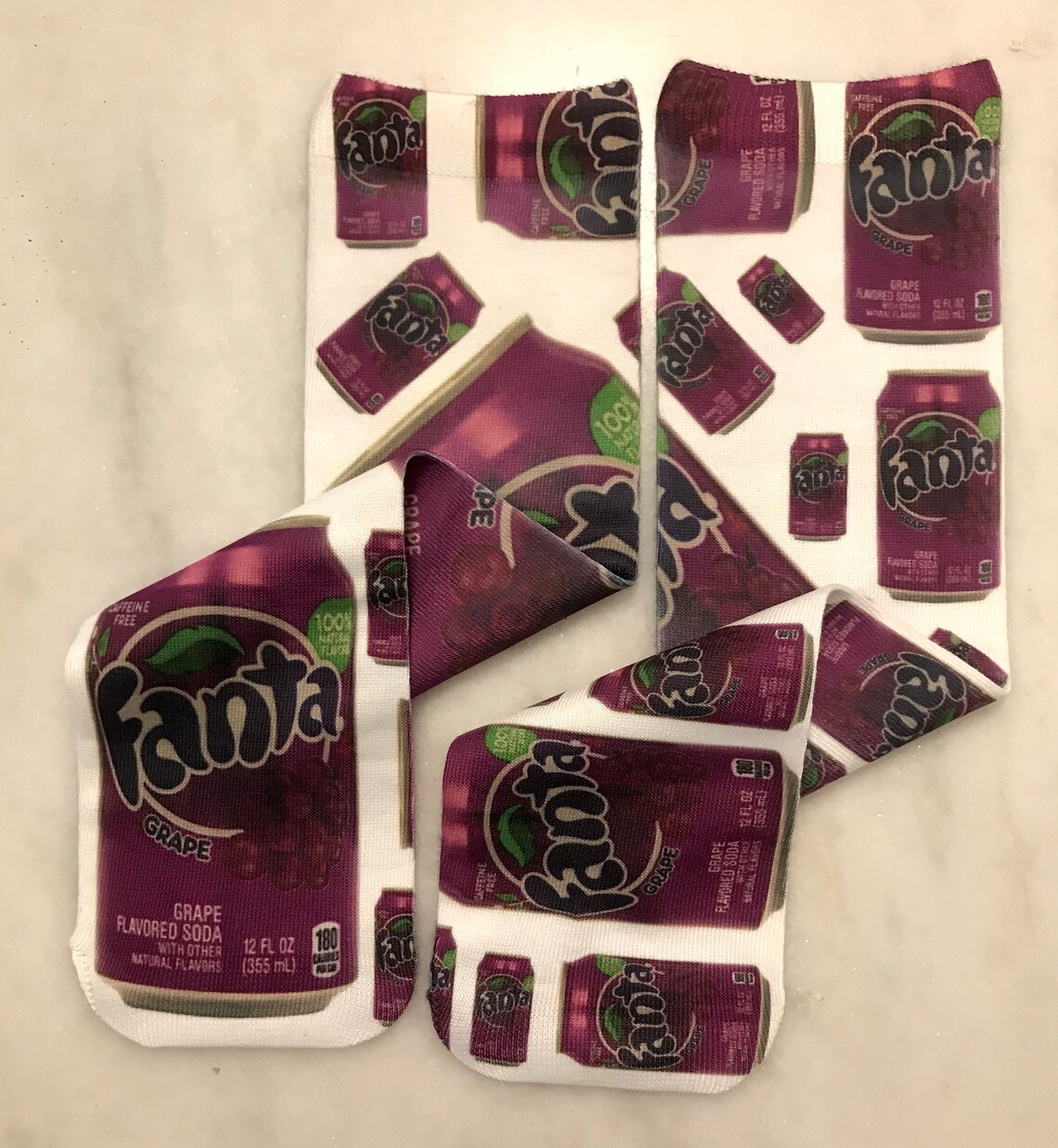 Grape Fanta Sock Fanta Apparel Soda Sock Washable - Etsy