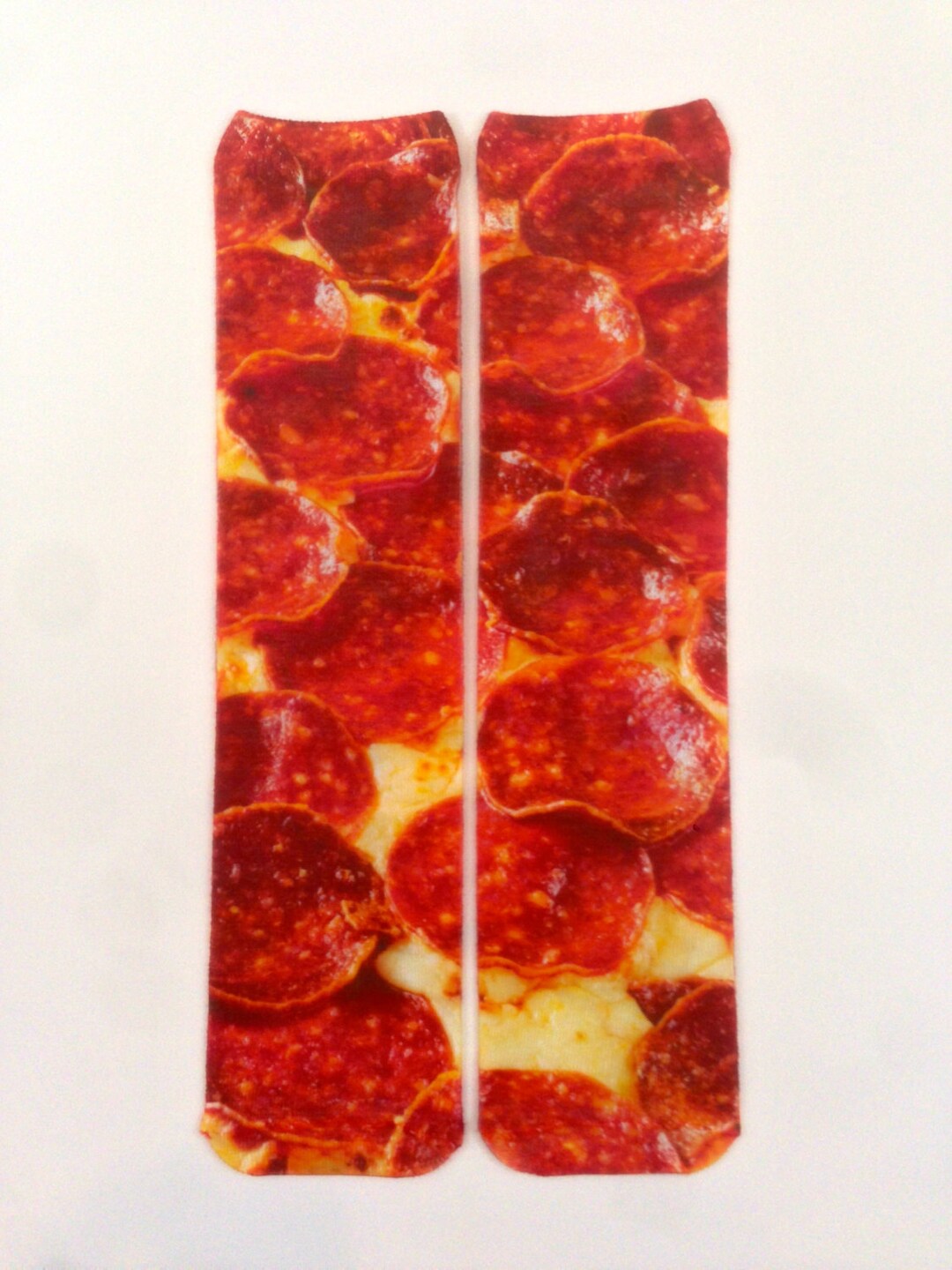 Pizza Socks | Pepperoni Pizza Socks | Pizza Apparel | Pizza Design ...