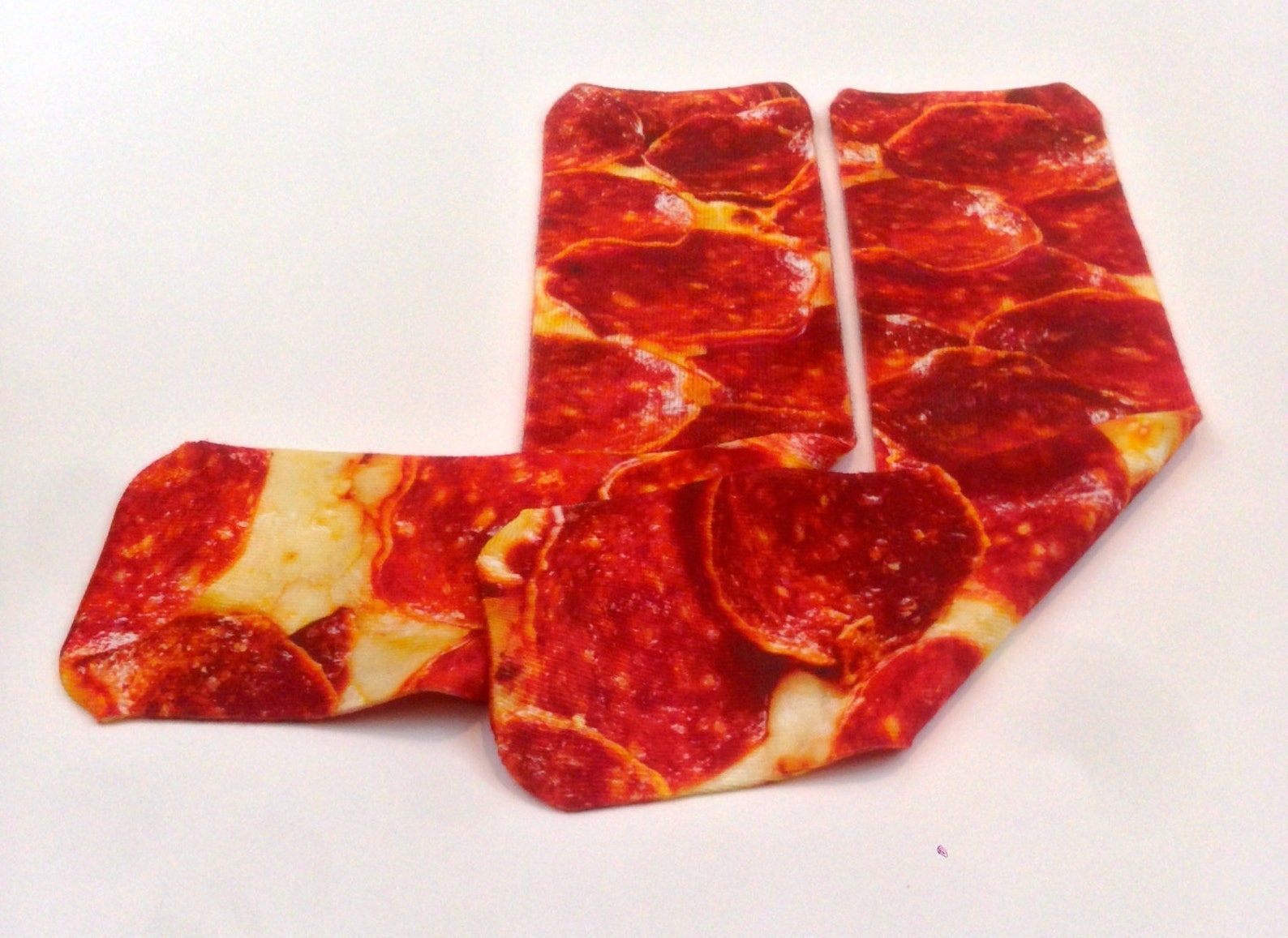 Pizza Socks Pepperoni Pizza Socks Pizza Apparel Pizza - Etsy