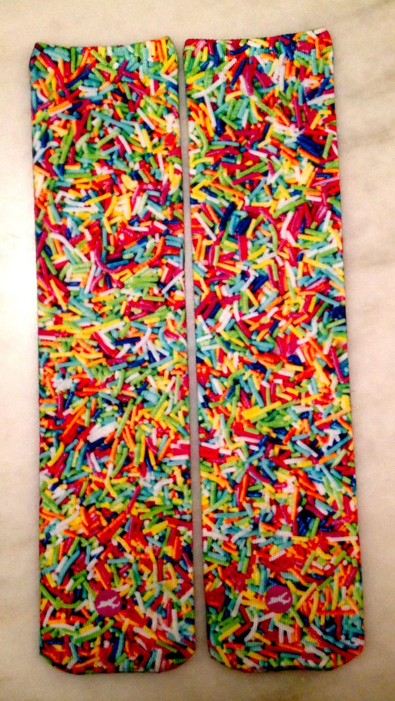 Cake Sprinkles Sock Party Socks - Etsy