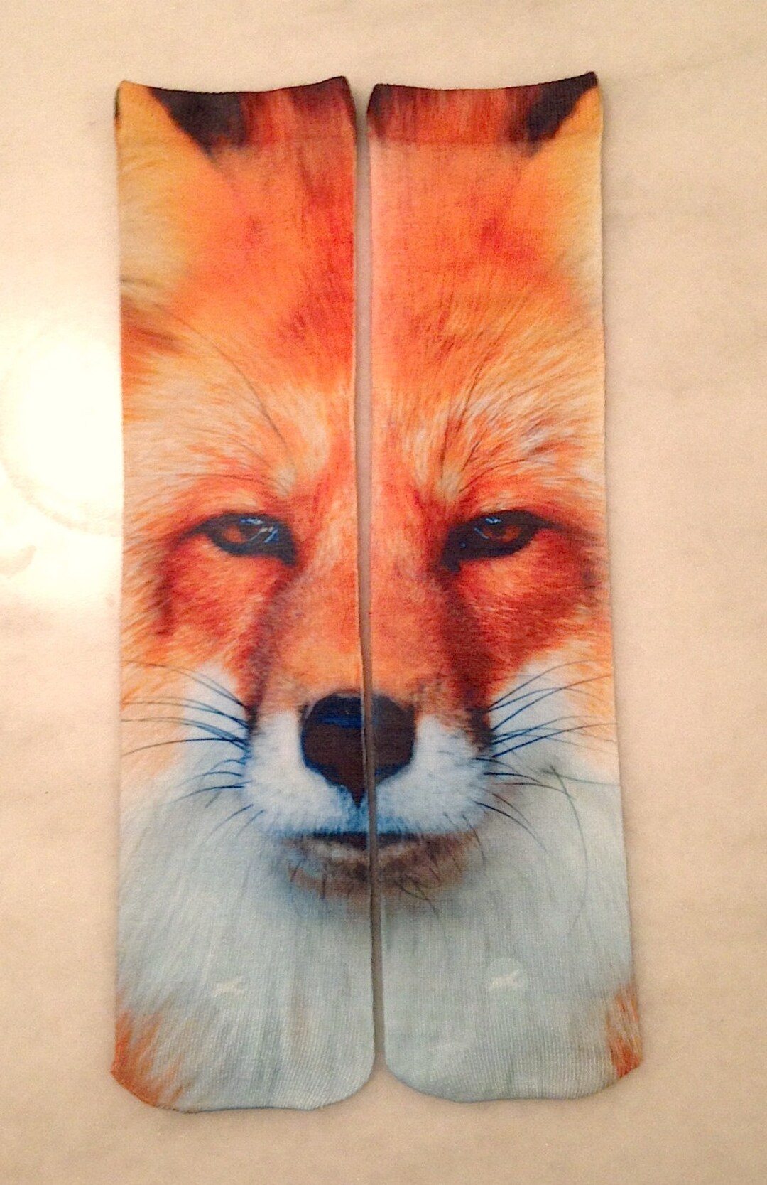 Fox Socks | What Does the Fox Say | Cute Fox Socks | Cute Animal Socks ...