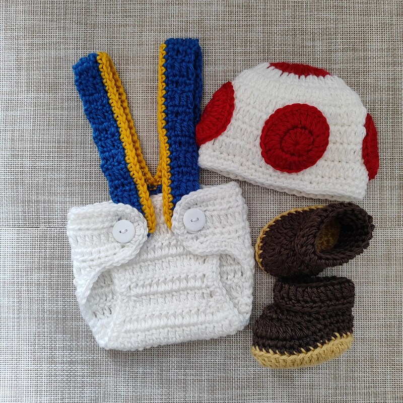 Super Mario Toad Costume - Etsy