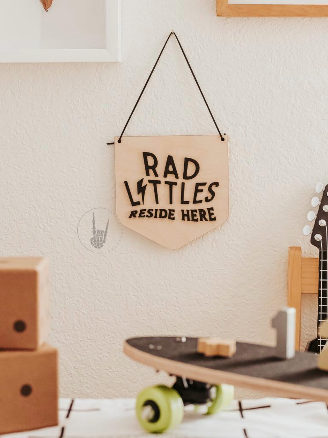 Rad Littles Reside Here Hanging Wall Sign - Etsy