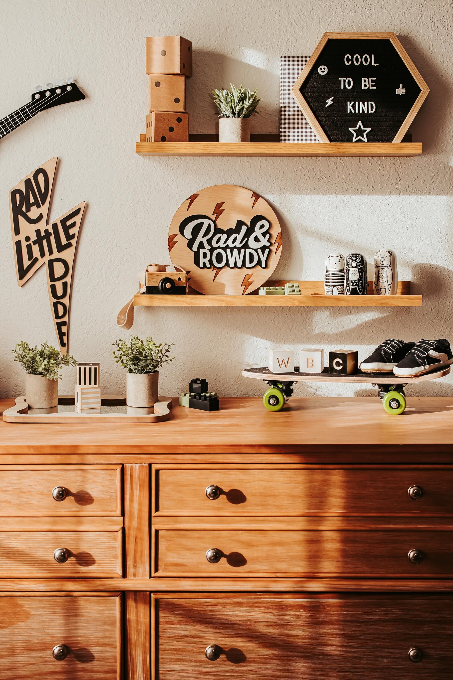 Rad & Rowdy Room Decor Sign | Rad Little Dude Nursery Decor | Rad ...