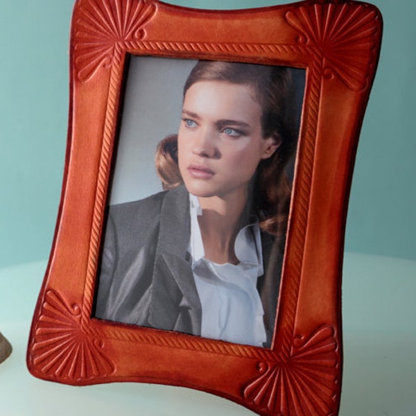 Leather Frame - Etsy