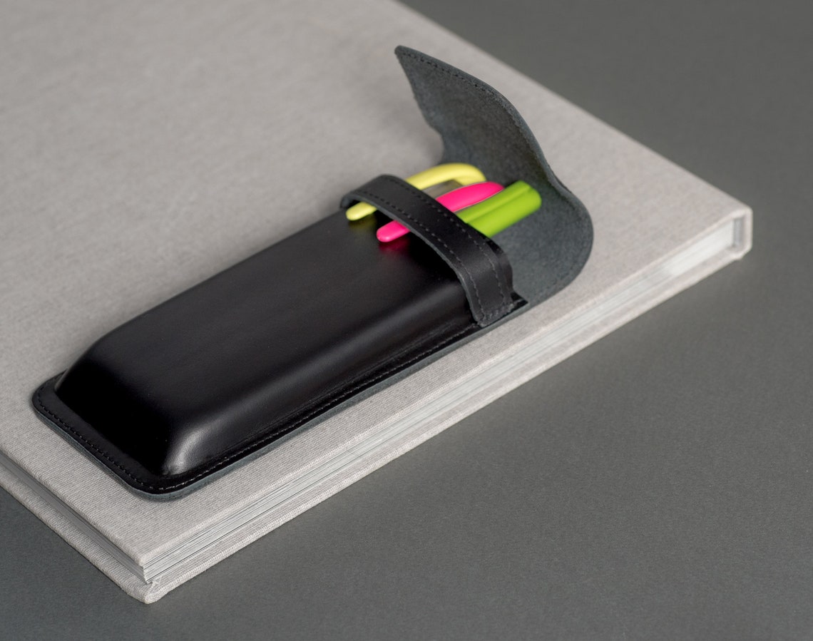 Personalized Leather Pencil Case Fountain Pen Case Pen Case | Etsy