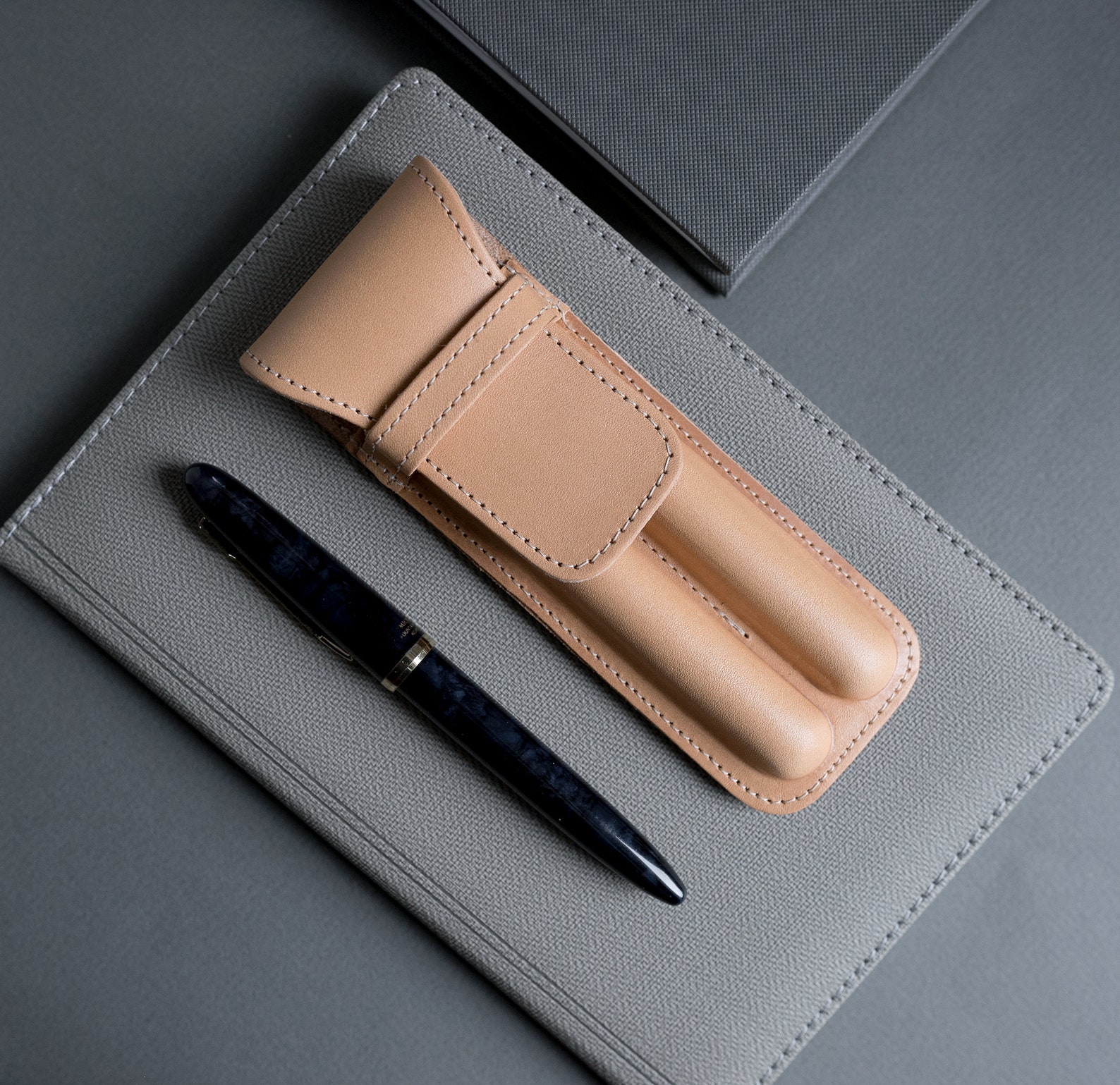 Pen Case, Fountain Pen Case Leather, 40th Birthday Gifts for Women, New ...