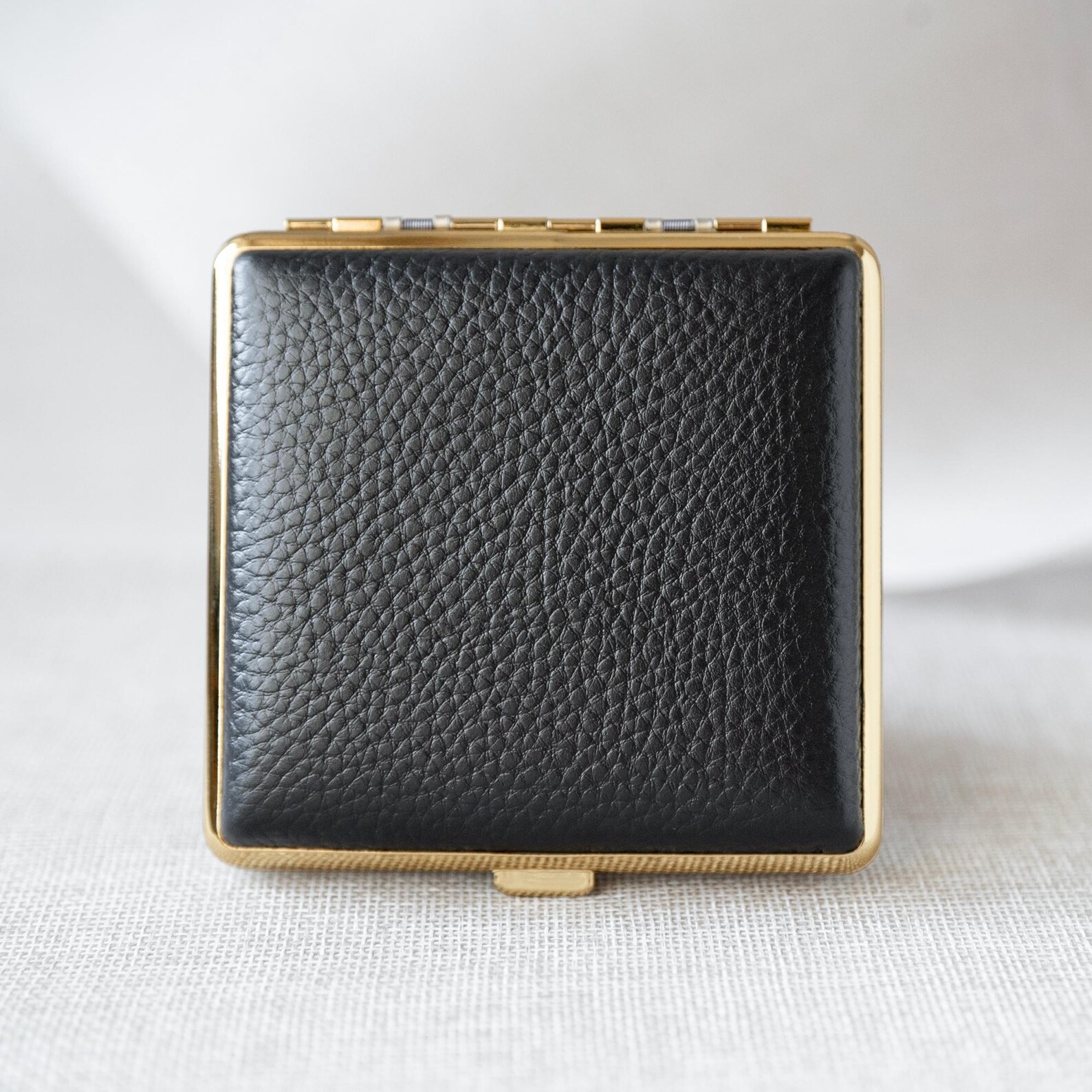 Personalized Cigarette Case for Groom, Leather Cigarette Case Engraved ...