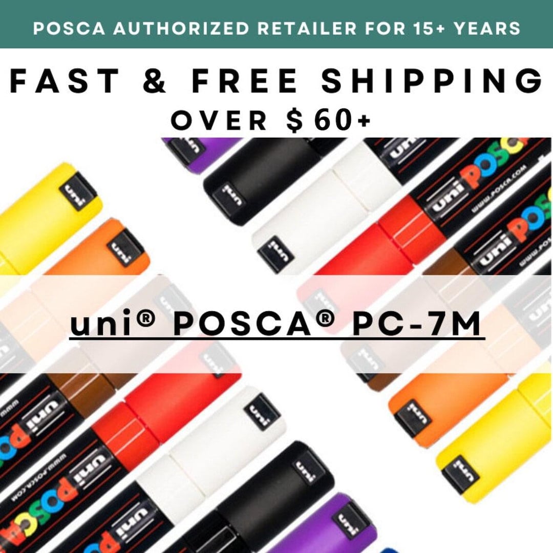 POSCA Marker PC-7M Collection - Etsy
