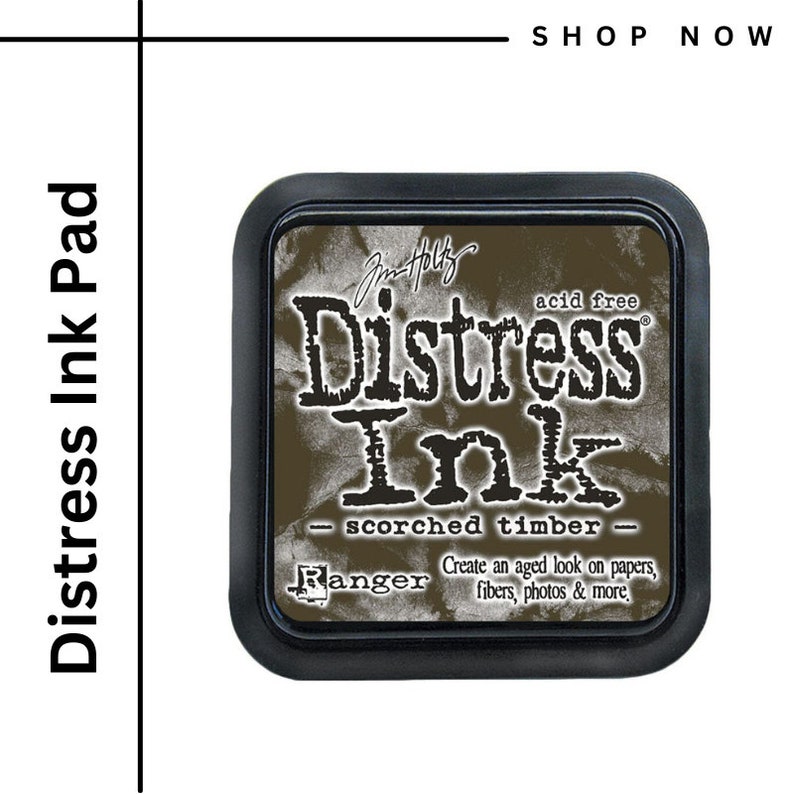 Tim Holtz Distress Scorched Timber - Etsy
