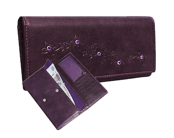 Purple wallet | Etsy