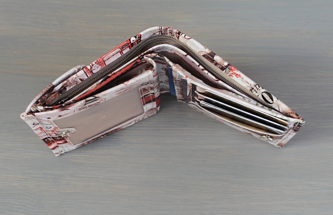 London wallet Vintage style wallet British wallet Women pocket | Etsy