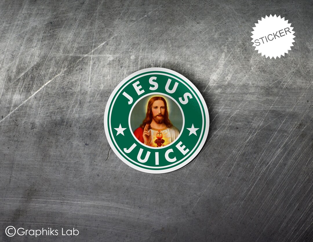Holy Labels Full Color Vinyl Sticker - Etsy