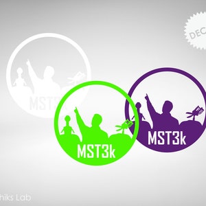 Mystery Cult Theater Vinyl Decal Round - Etsy