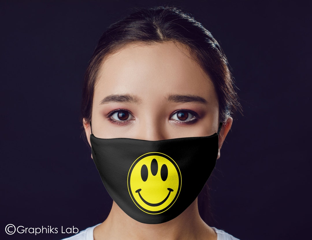 Evolution Smiley Face Mask W/ 2 Particulate Filters Included - Etsy