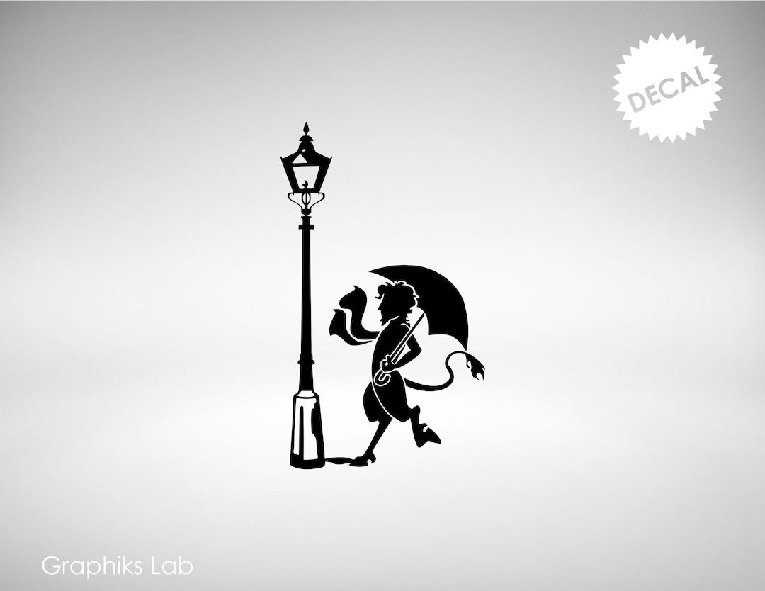 Narnia Lantern Waste Vinyl Decal - Etsy