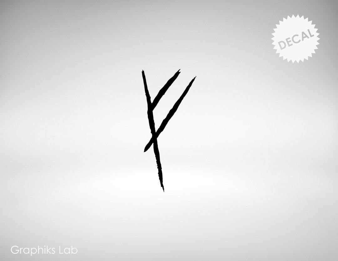 Gandalf's Mark Decal Gandalf's Rune Vinyl Decal - Etsy