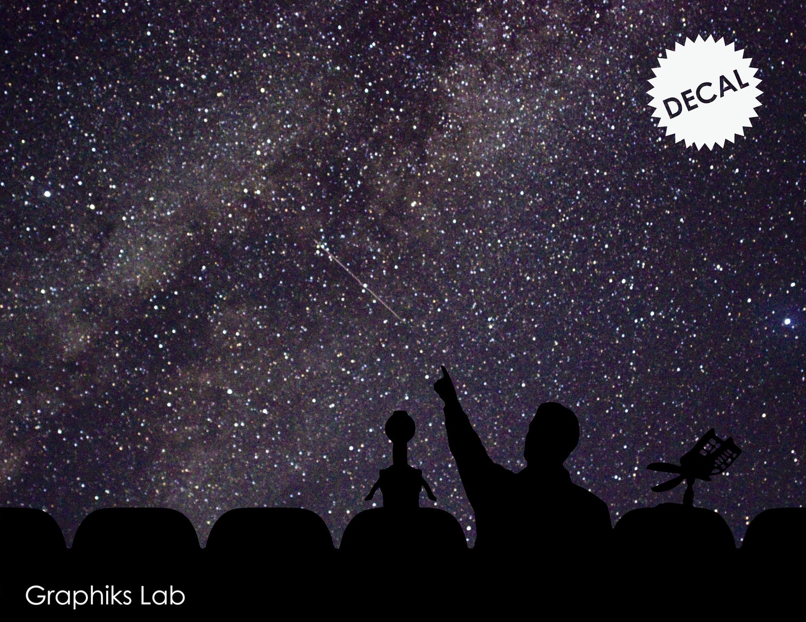 MST3K Cult Theater Silhouette Vinyl Decal - Etsy