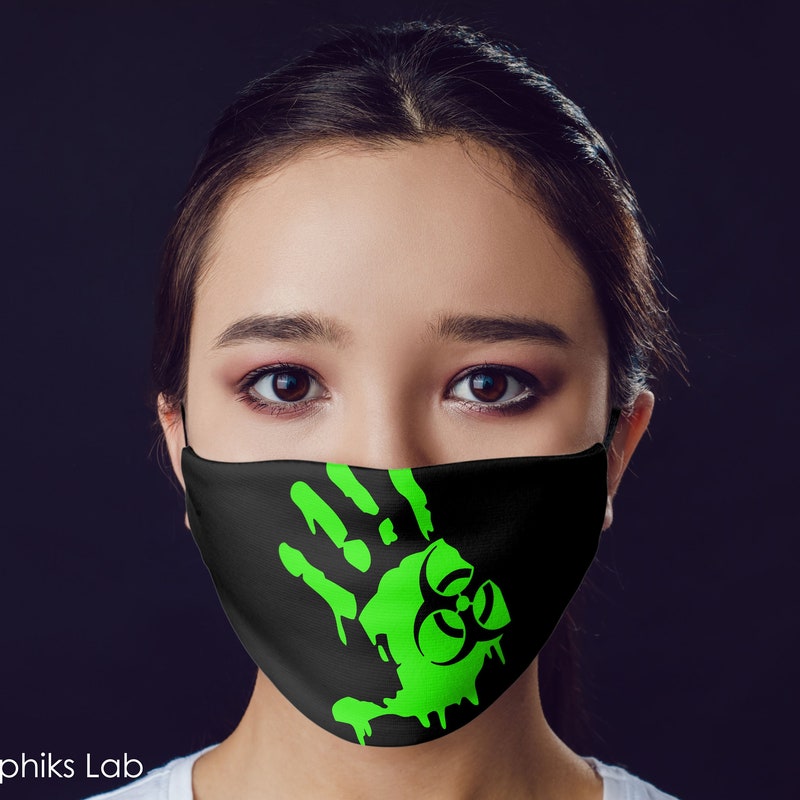Biohazard Face Mask - Etsy