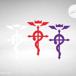 Flamel FMA Inspired Vinyl Decal - Etsy