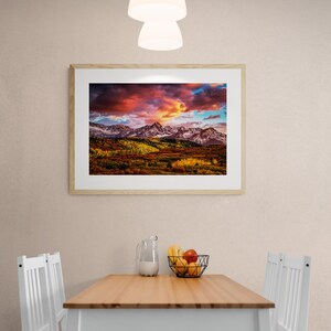 Framed Rocky Mountains Photo, Colorado Framed Print, San Juan Mountains ...
