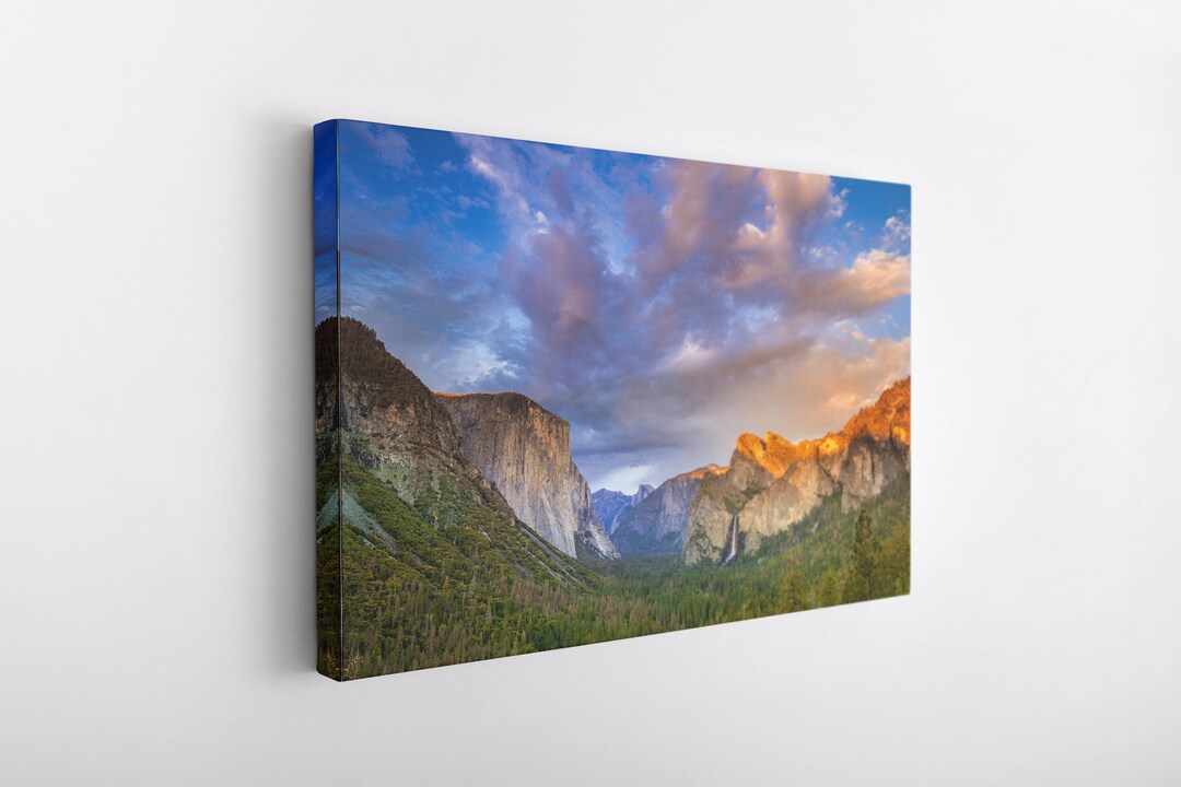 Yosemite Canvas Wrap, Yosemite National Park, Yosemite Canvas Art ...