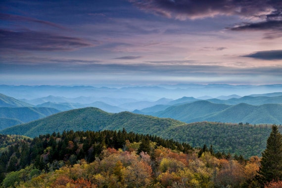 Blue Ridge Fine Art Photo Blue Ridge Mountains Appalachian | Etsy
