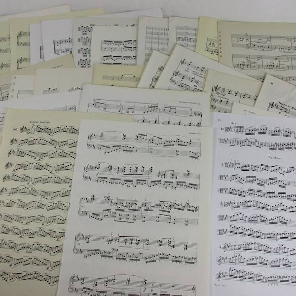 Music Decoupage - Etsy