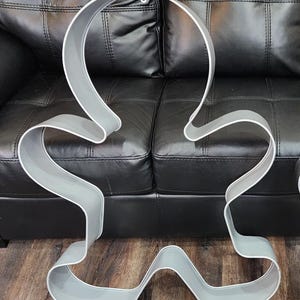 Giant Silver Metal Gingerbread Man Cookie Cutter Style Home Decoration ...