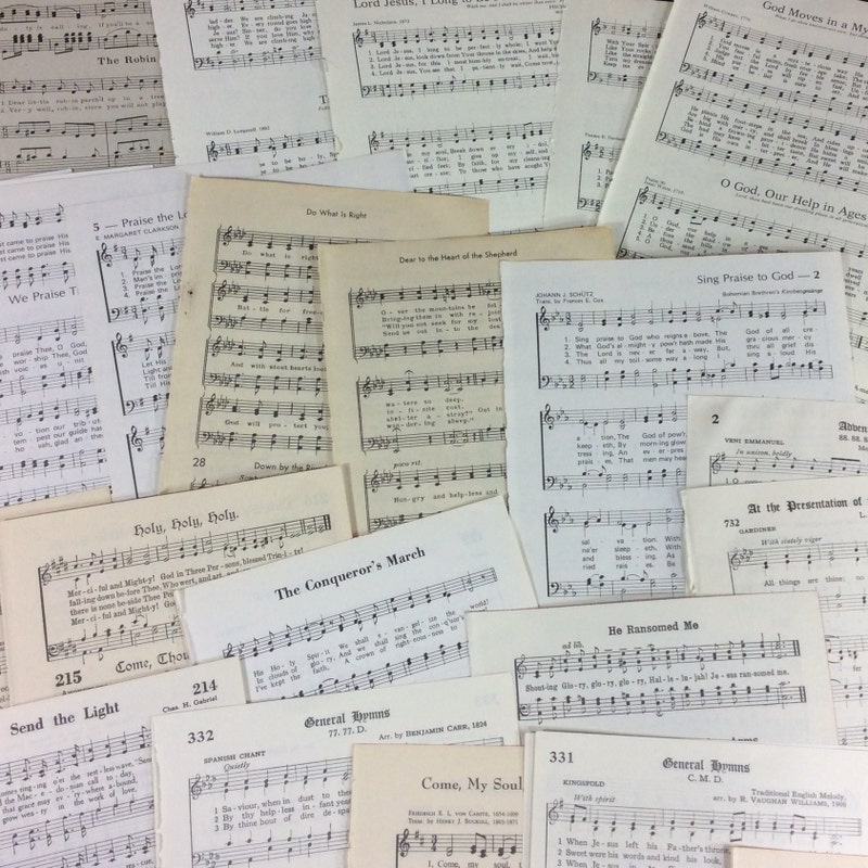 Vintage Sheet Music - Etsy