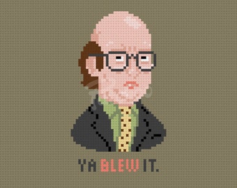 Spaghett Tim and Eric Awesome Show Cross Stitch Pattern | Etsy