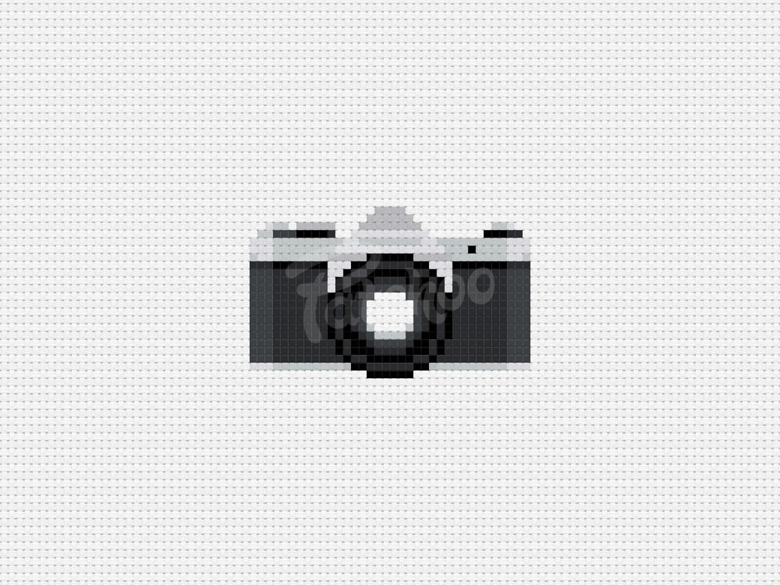 Vintage SLR Camera Cross Stitch Pattern pdf INSTANT - Etsy UK