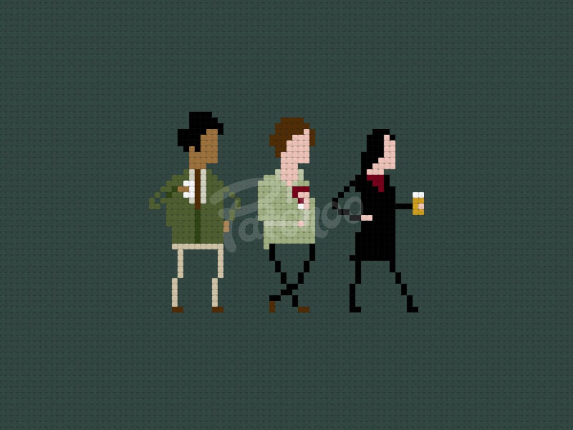 Look Normal More Normal The IT Crowd Cross Stitch | Etsy