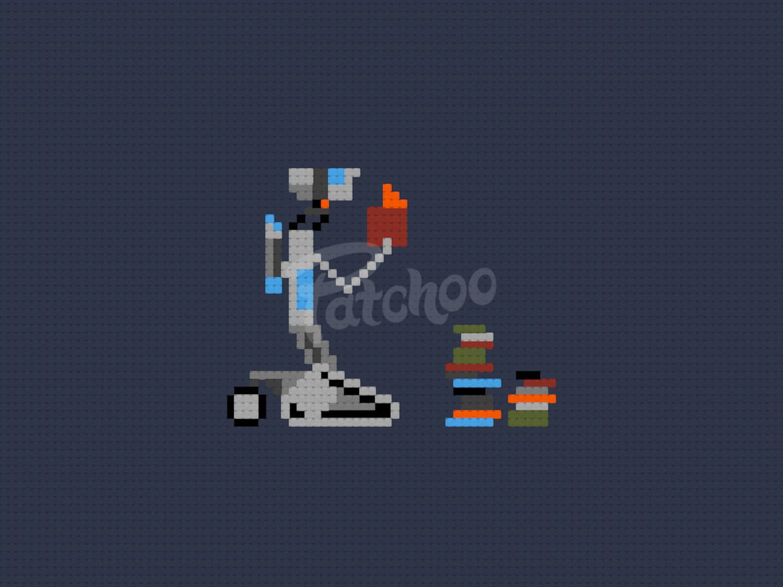 Need Input Johnny Five Short Circuit Cross Stitch - Etsy