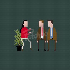 Spaghett! Tim and Eric Awesome Show - Cross Stitch Pattern (PDF ...