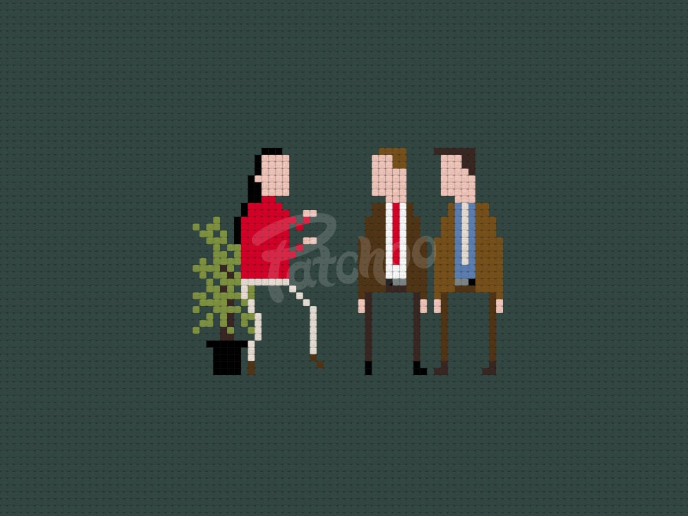 Spaghett! Tim and Eric Awesome Show - Cross Stitch Pattern (PDF ...