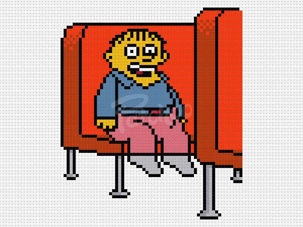 I’m In Danger, Ralph Wiggum, Die Simpsons - Kreuzstichanleitung (PDF ...