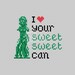 Sweet Sweet Can - Cross Stitch Pattern (PDF) - INSTANT DOWNLOAD - Etsy
