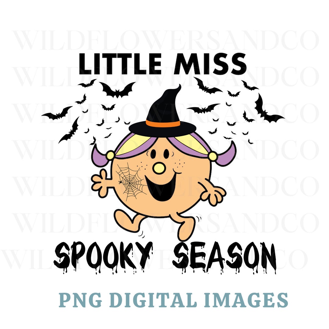 Little Miss Spooky Season Png Instant Download Design Little - Etsy